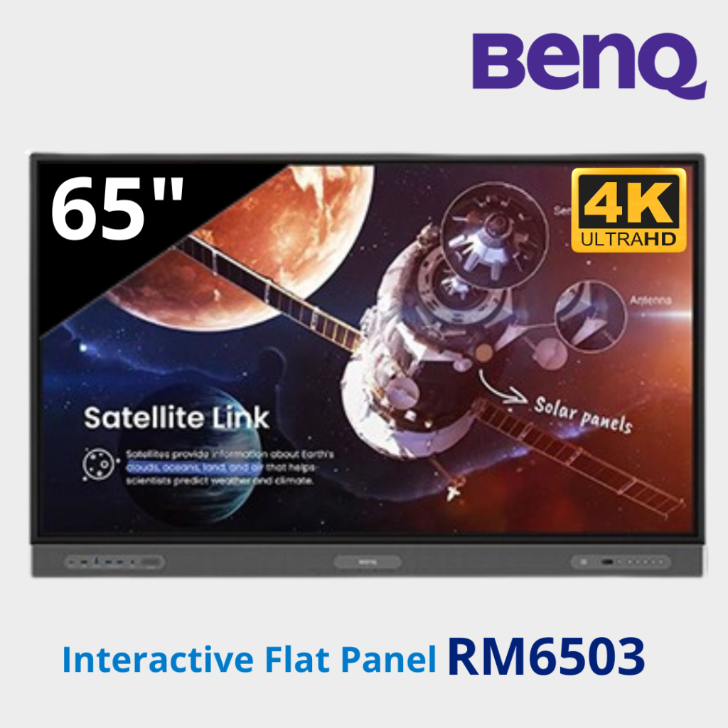 BENQ RM6503 SMART BOARD INTERACTIVE FLAT PANEL DISPLAY - Indosmartech